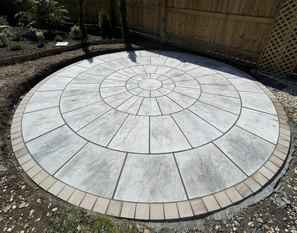 Somerset Riven Circle | Slabs R Us